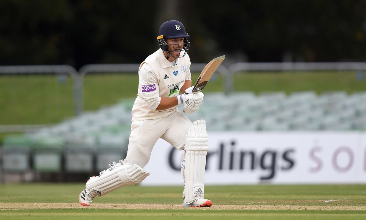 Lewis McManus was unbeaten on fifty at the close of the second day ...