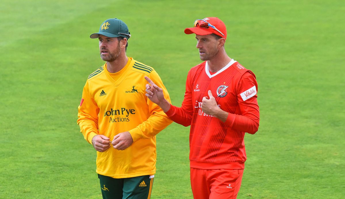 Dan Christian and Dane Vilas at the toss | ESPNcricinfo.com
