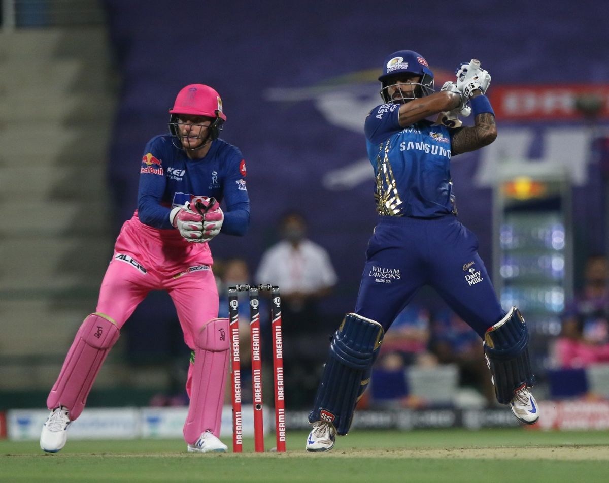 Suryakumar Yadav led the Mumbai Indians batting effort with a half-century | ESPNcricinfo.com