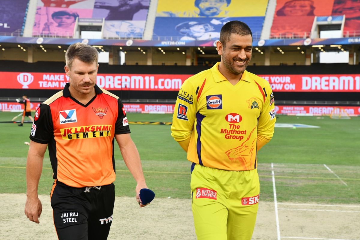 MS Dhoni is all smiles as the toss of the coin spins his way ...