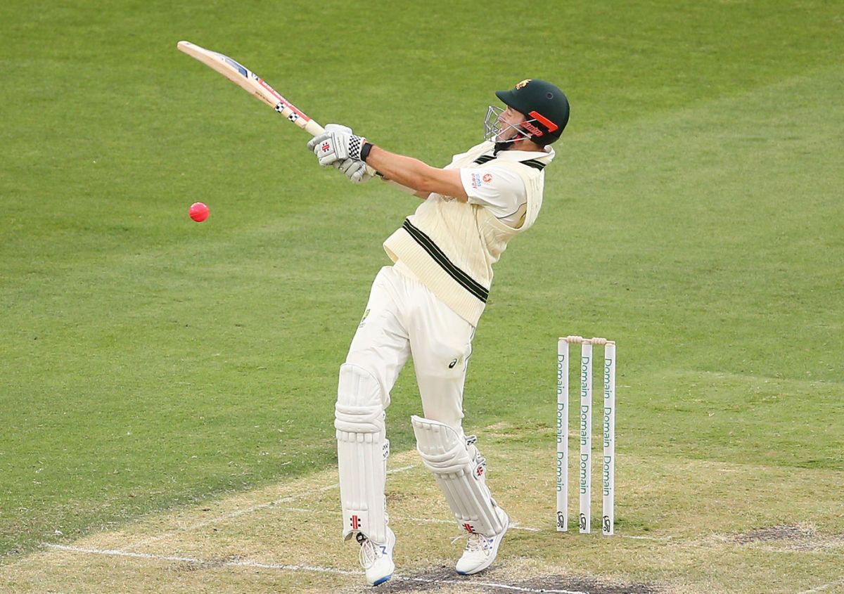 Kurtis Patterson during his unbeaten 94 against England Lions ...