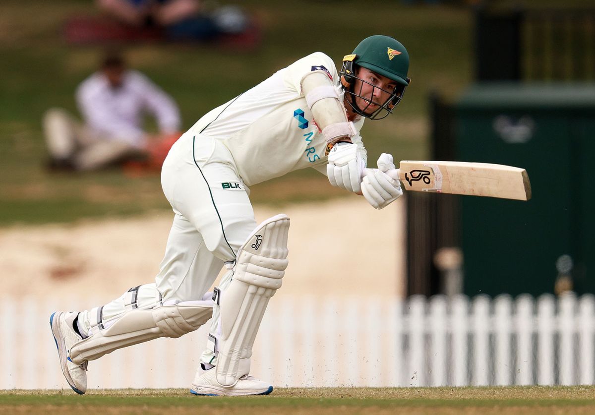 Jake Doran works through the leg side | ESPNcricinfo.com