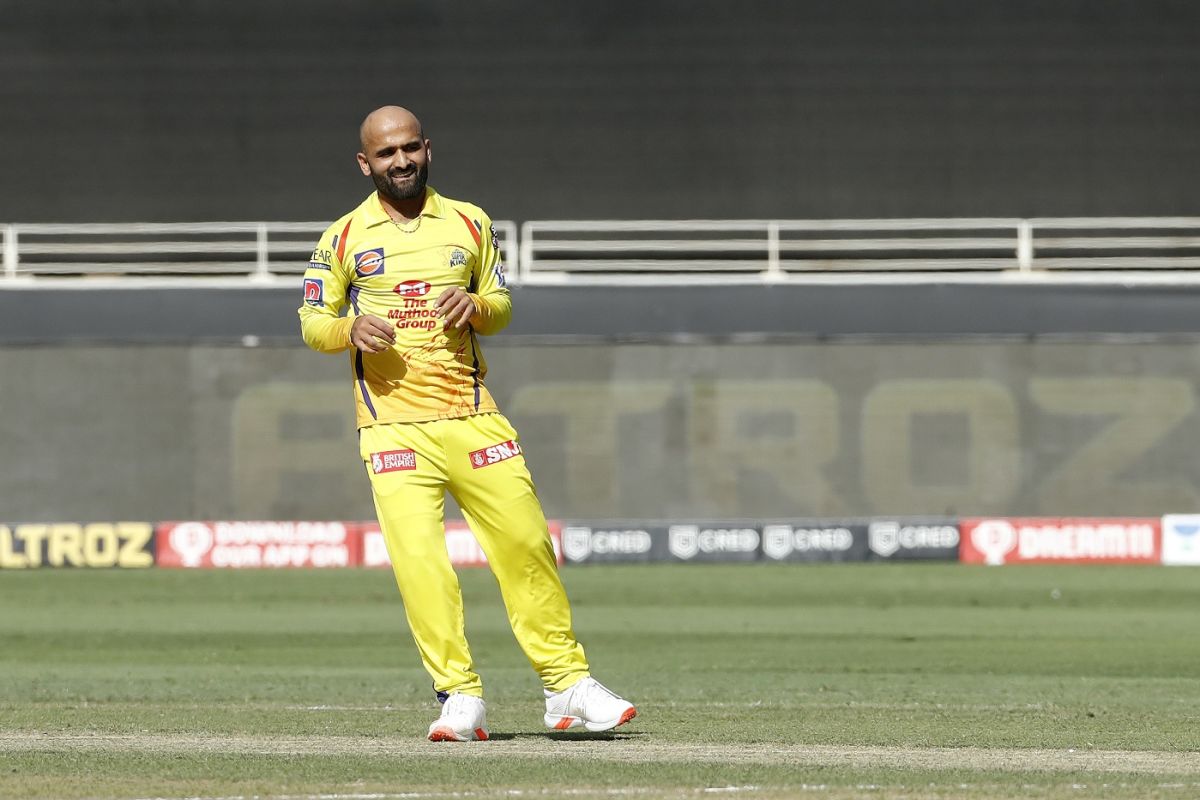 Monu Kumar gestures on the field | ESPNcricinfo.com