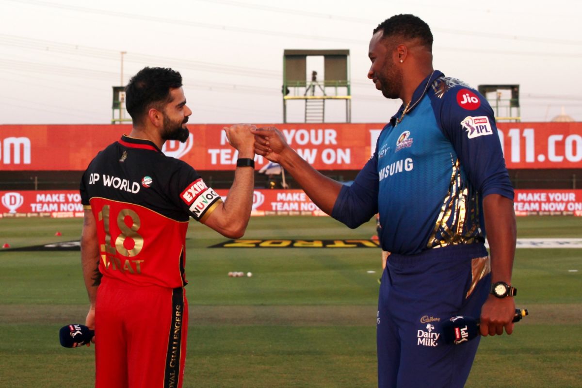 Virat Kohli and Kieron Pollard at the toss | ESPNcricinfo.com