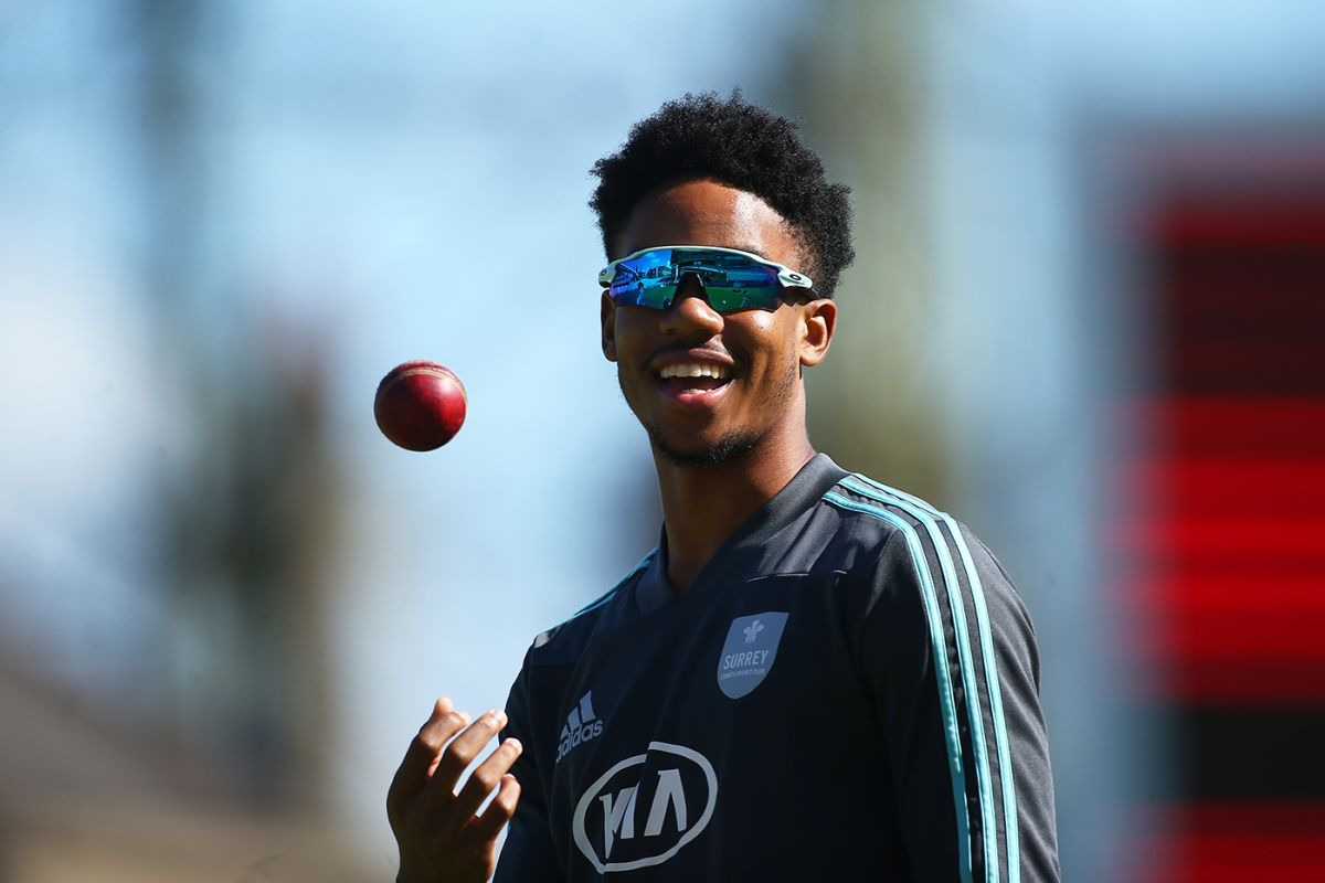 Surrey's Nico Reifer was one of only a handful of black British players ...