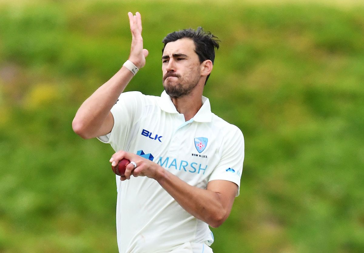Mitchell Starc made his first appearance of the season | ESPNcricinfo.com
