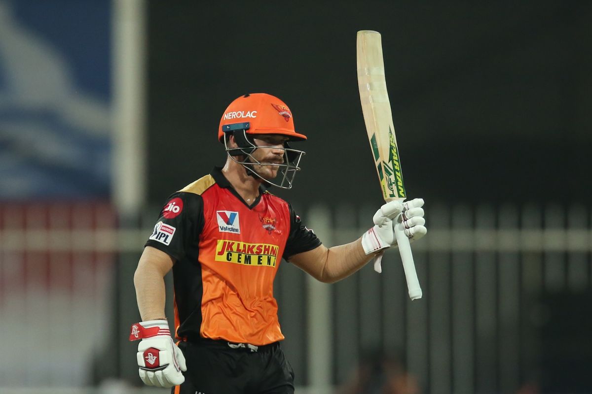 If it's an IPL game, can a David Warner fifty be far behind ...