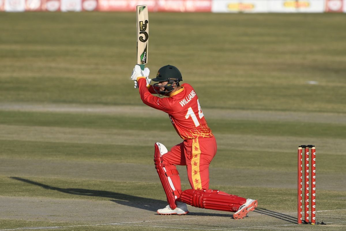 Sean Williams drives down the ground | ESPNcricinfo.com