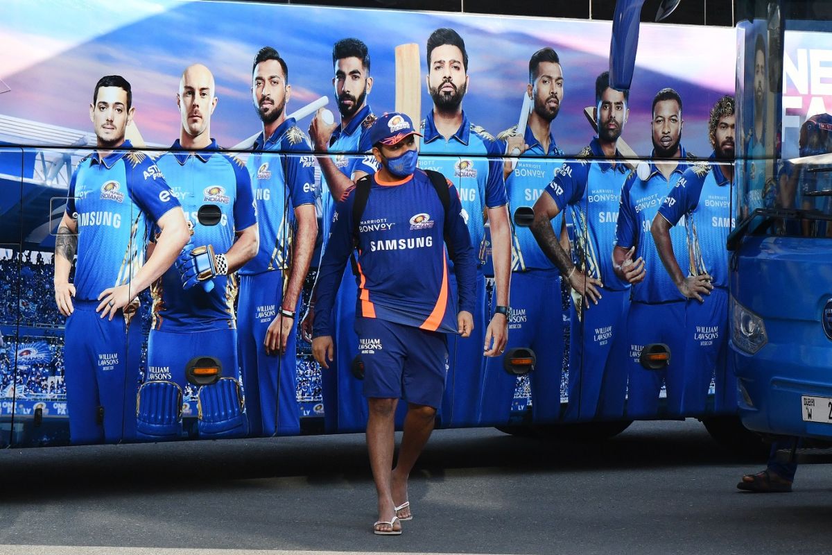 Rohit Sharma arrives for the IPL 2020 final | ESPNcricinfo.com