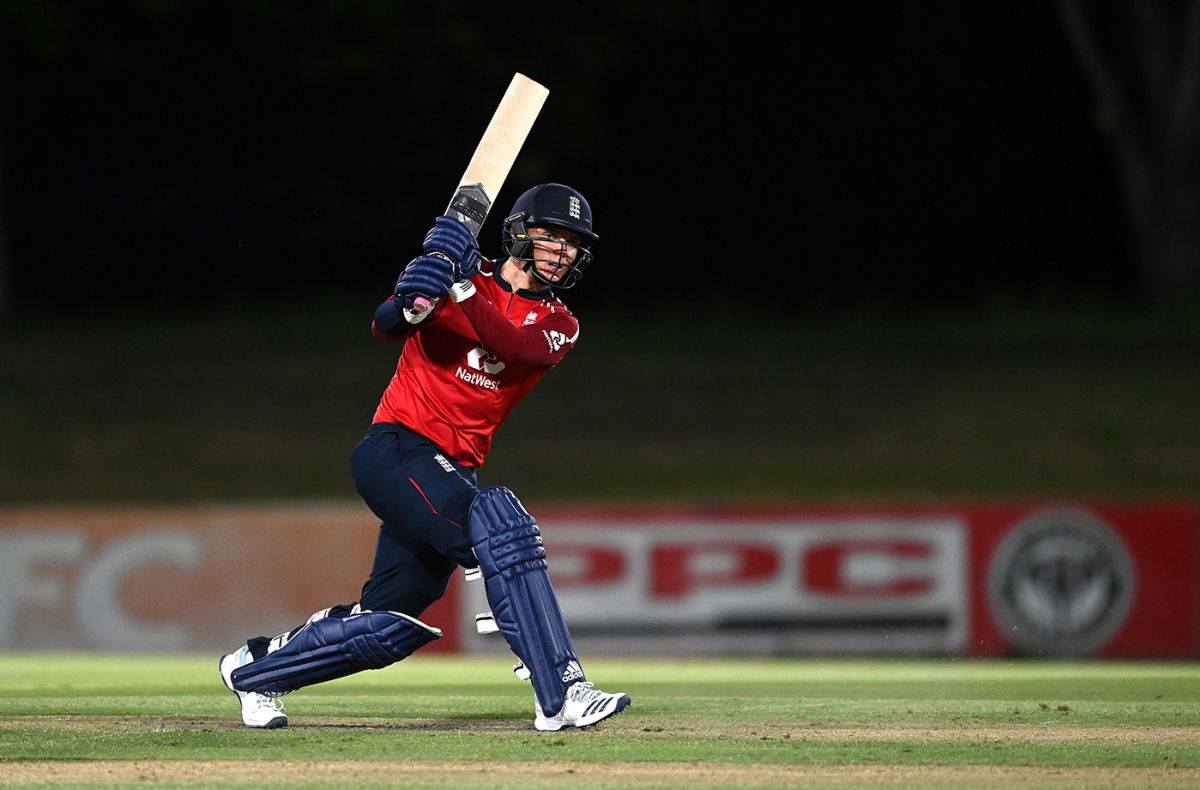 Sam Curran swings one over the leg side | ESPNcricinfo.com