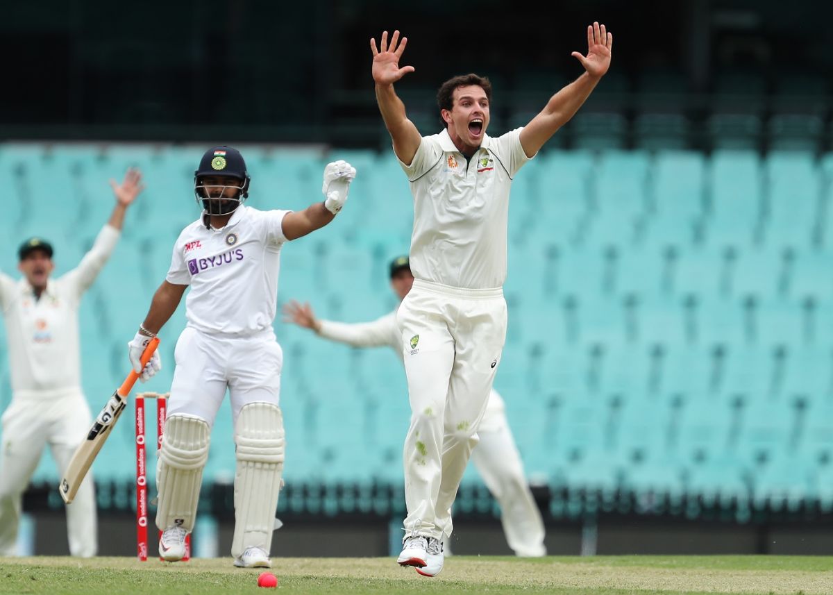 Jack Wildermuth traps Rishabh Pant lbw | ESPNcricinfo.com