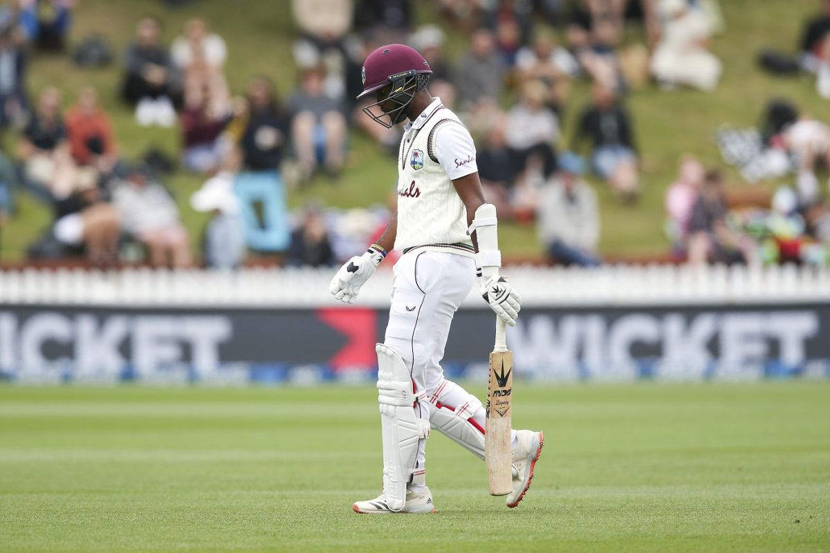 Kraigg Brathwaite pulls | ESPNcricinfo.com