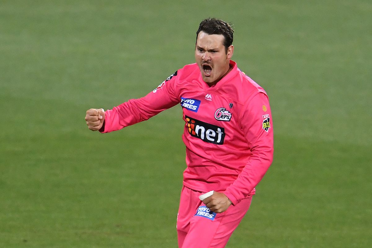 Ben Manenti celebrates | ESPNcricinfo.com