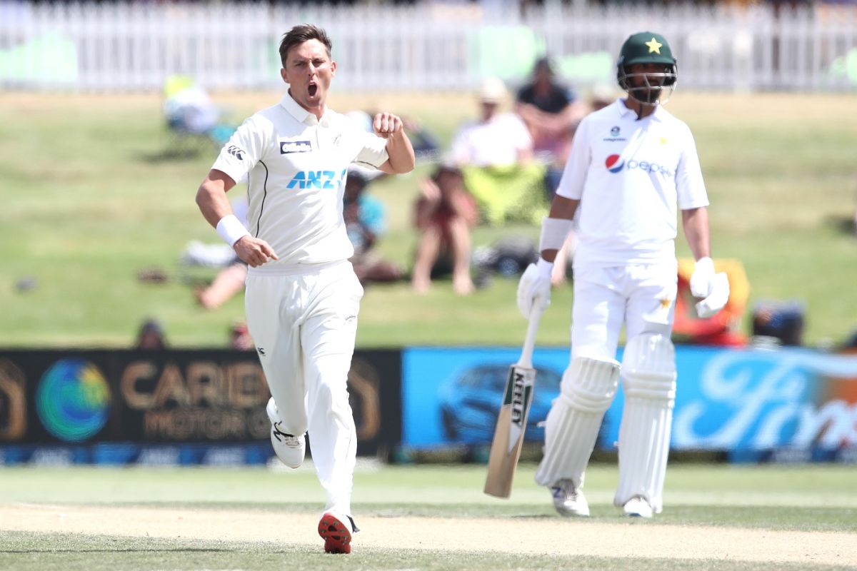 Trent Boult celebrates a wicket | ESPNcricinfo.com
