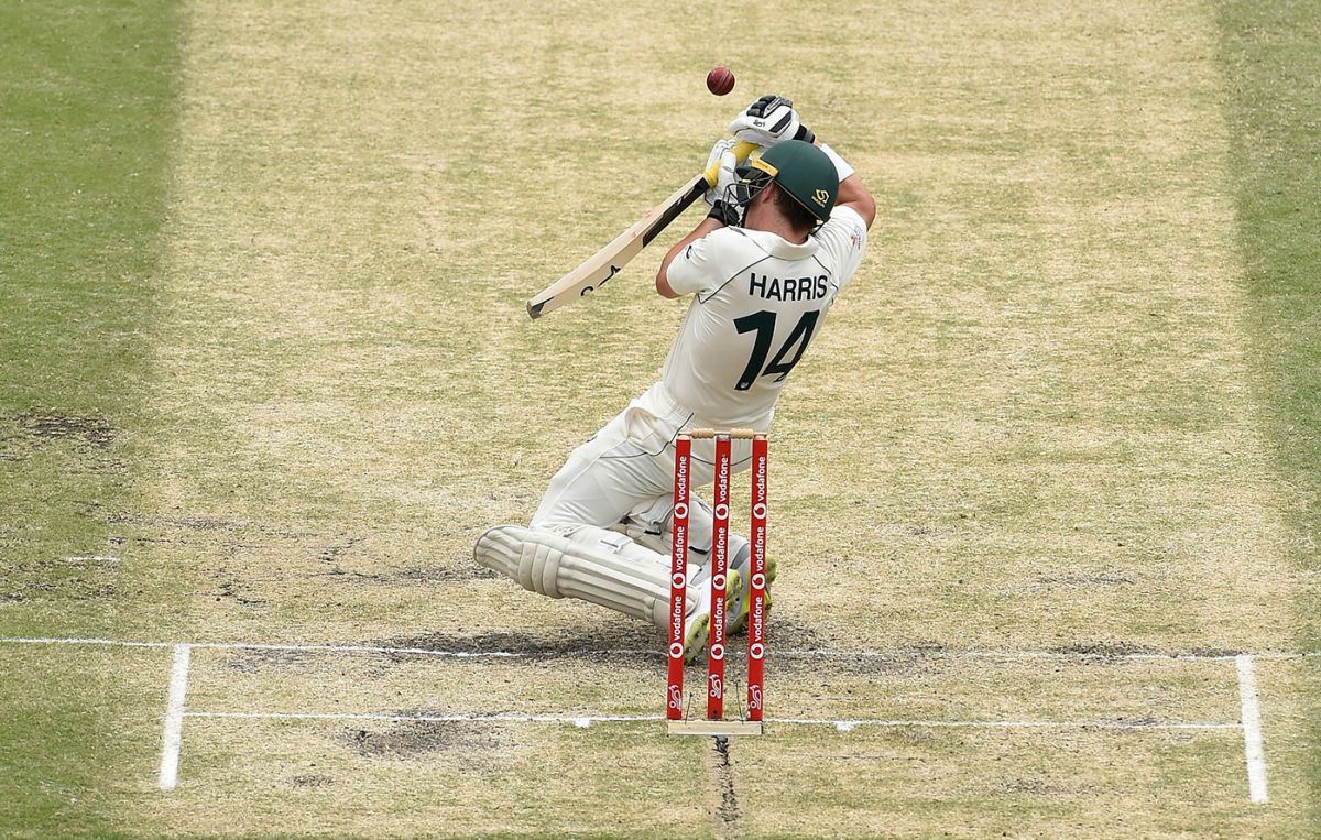 Marcus Harris gloved a short ball | ESPNcricinfo.com