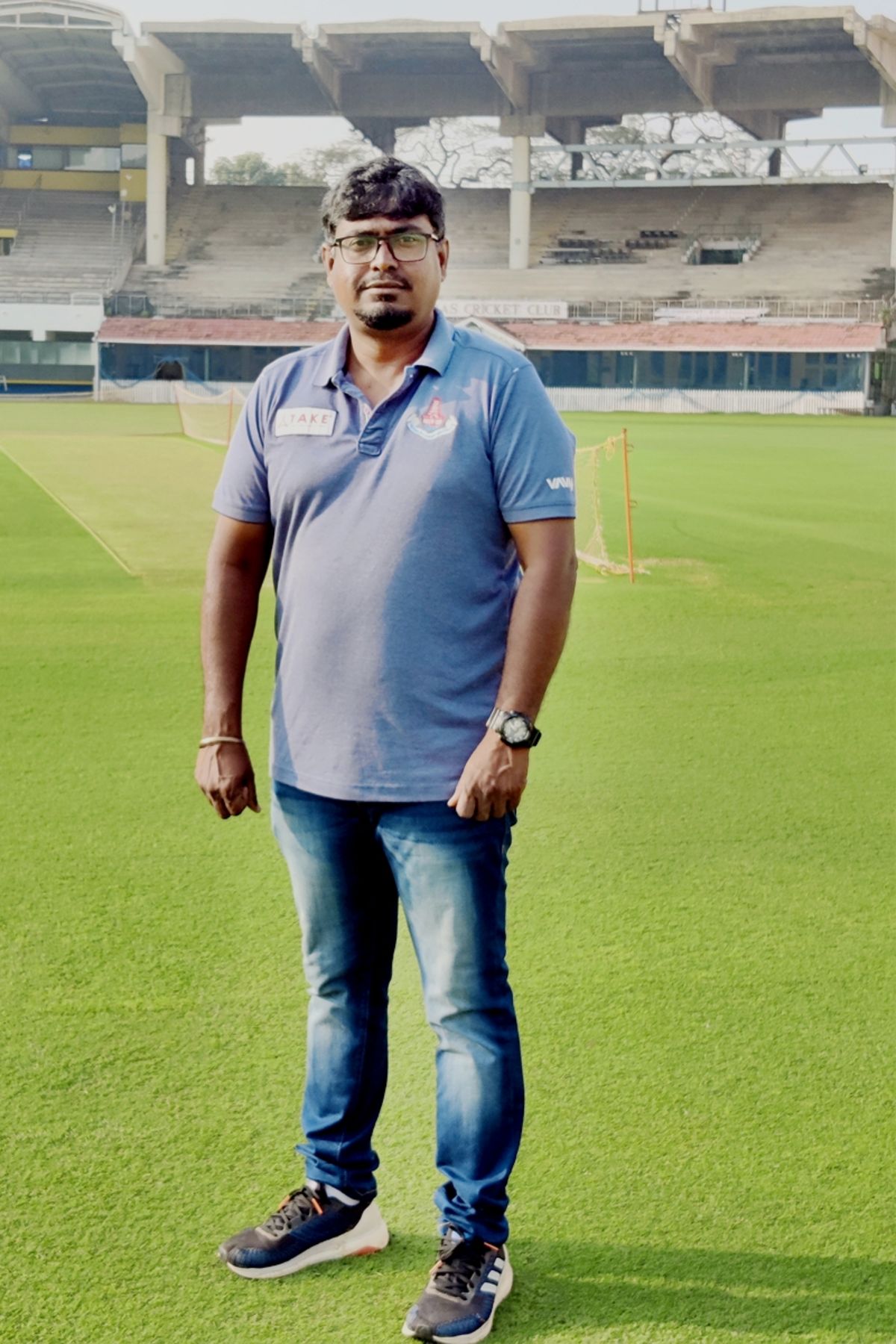 V Ramesh Kumar is the curator at M Chidambaram Stadium for the India vs ...