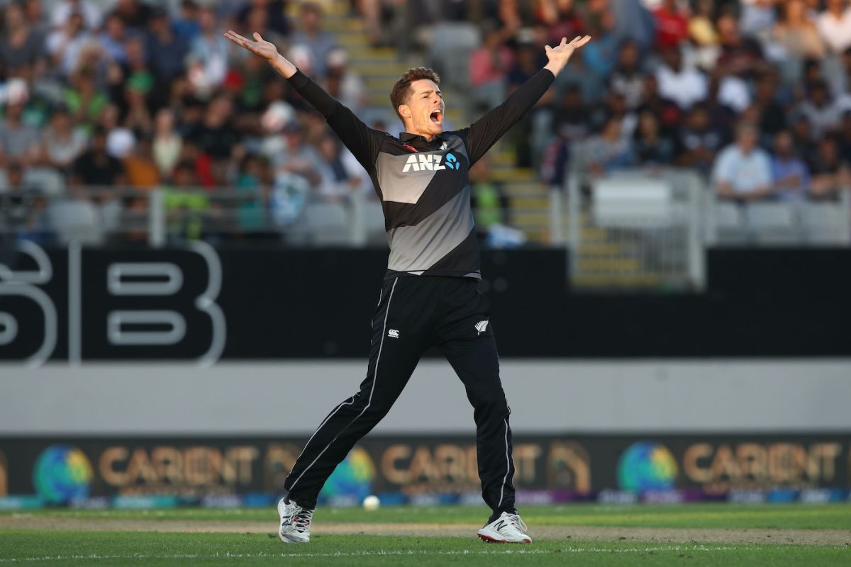 Mitchell Santner makes an appeal | ESPNcricinfo.com Mitchell Santner makes an appeal | ESPNcricinfo.com