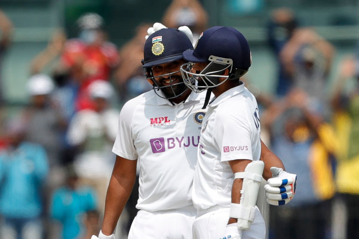 Rohit Sharma and Ajinkya Rahane batted through the second session of day one | ESPNcricinfo.com