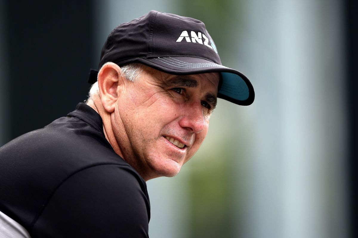 New Zealand coach Gary Stead looks on | ESPNcricinfo.com