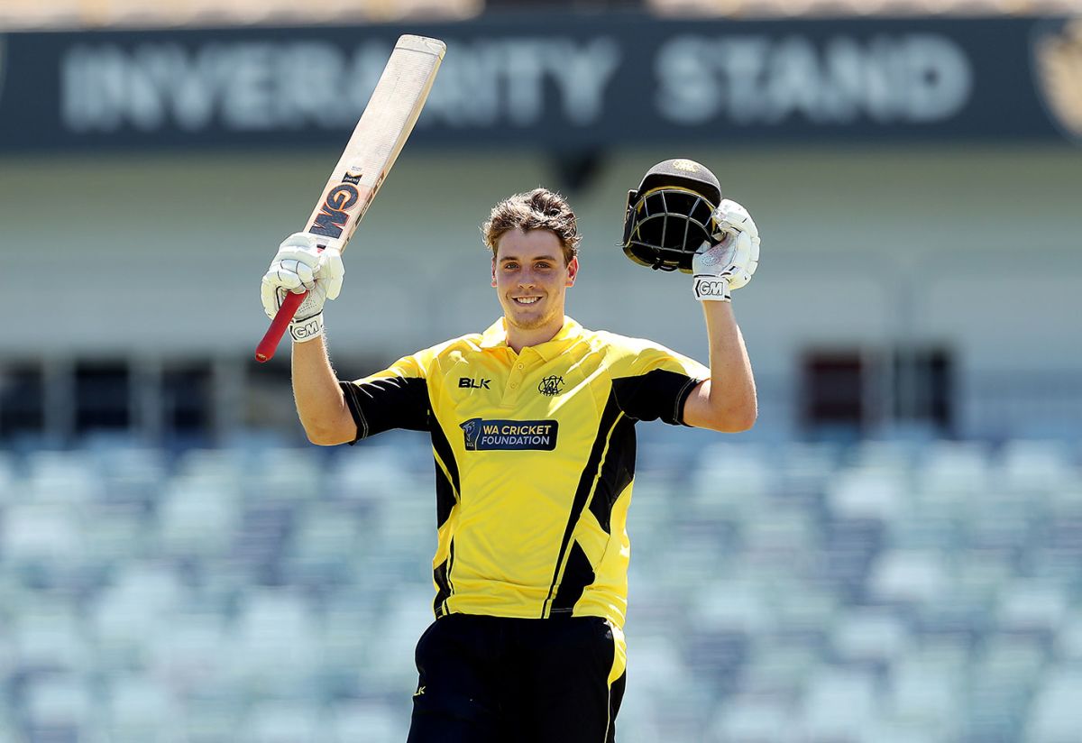 Cameron Green brought up his first one-day hundred | ESPNcricinfo.com