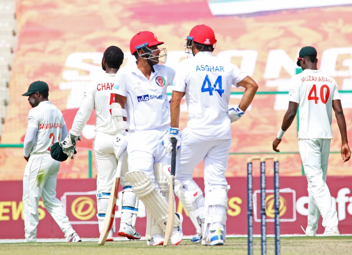 Hashmatullah Shahidi and Asghar Afghan put on a century stand ...