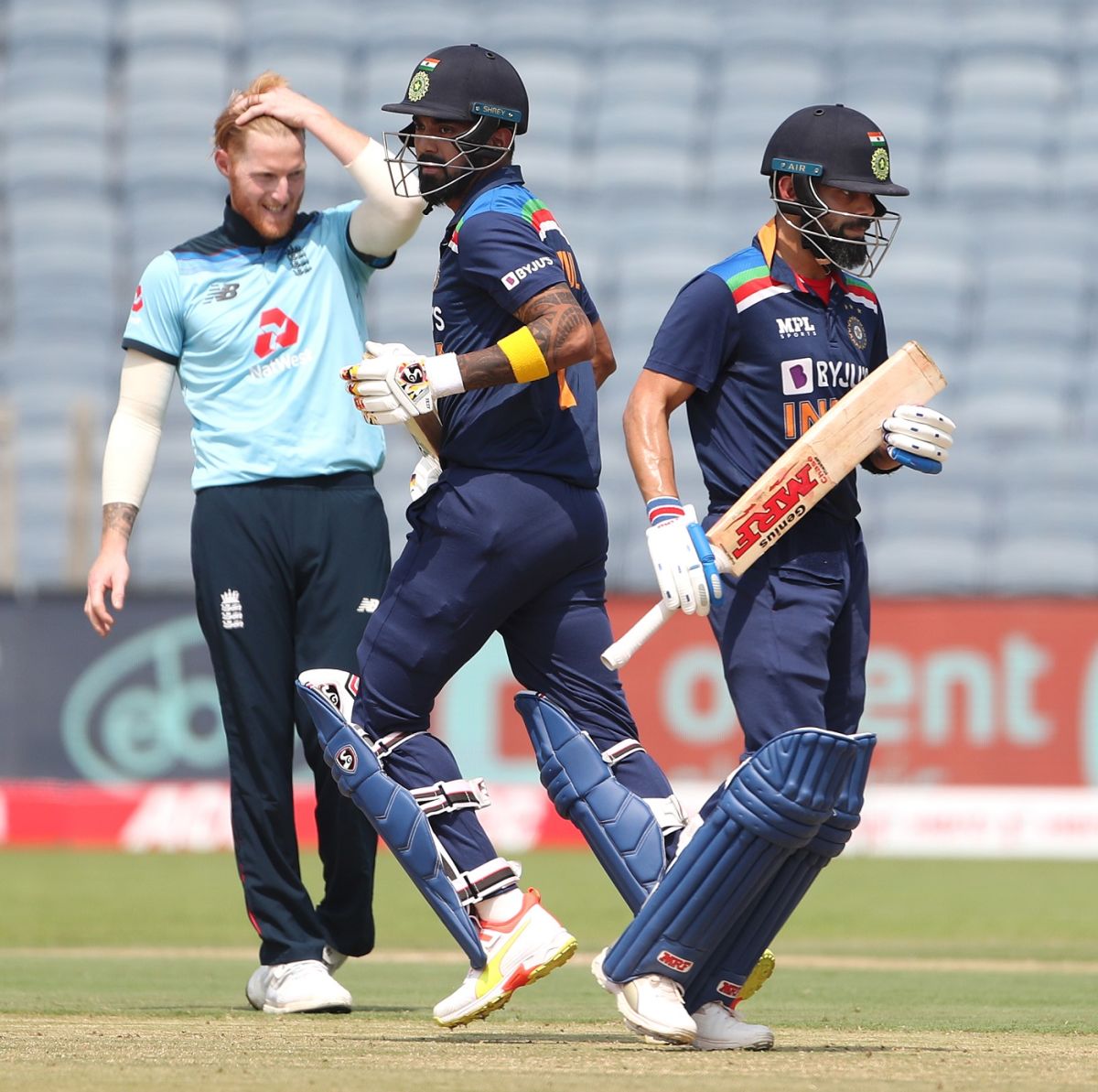 KL Rahul plays the cut | ESPNcricinfo.com