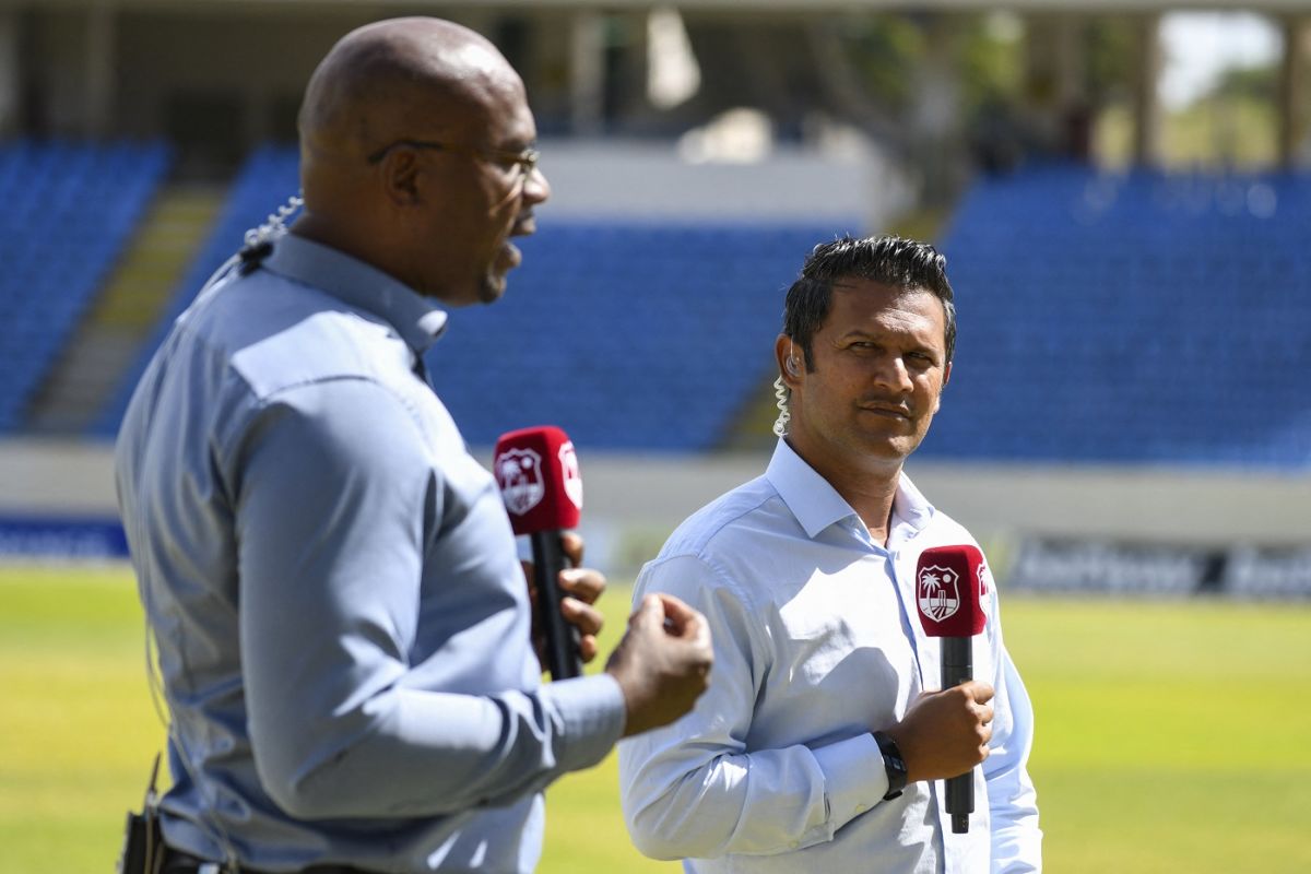 Daren Ganga And Ian Bishop Are Part Of The Broadcast Team Daren Ganga And Ian Bishop Are Part Of The Broadcast Team