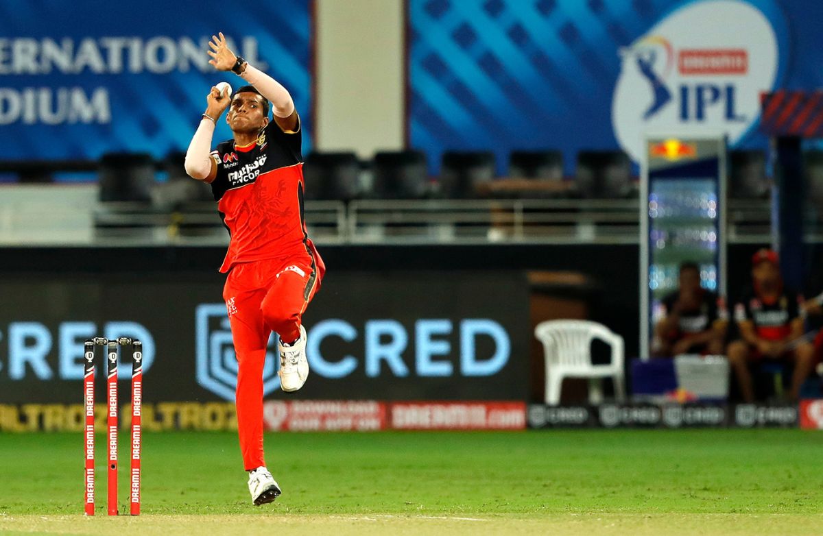 Navdeep Saini lets one fly | ESPNcricinfo.com