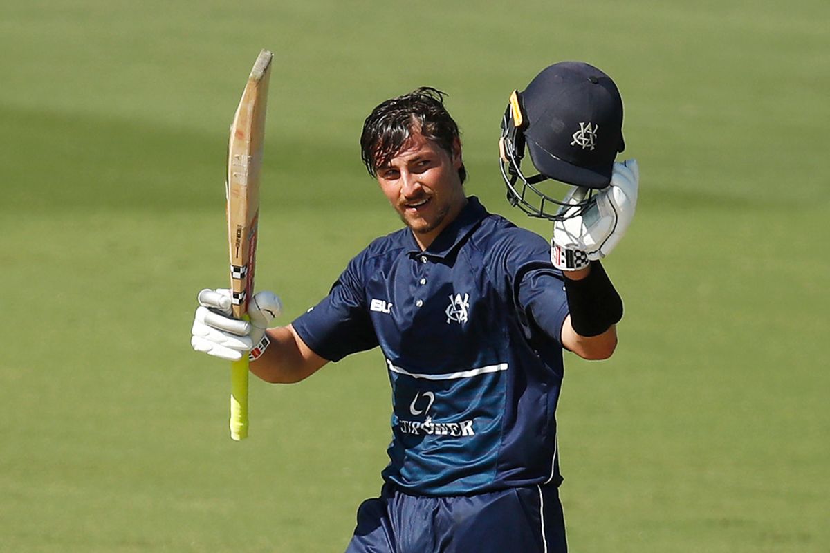 Jonathan Merlo scored his first century for Victoria | ESPNcricinfo.com