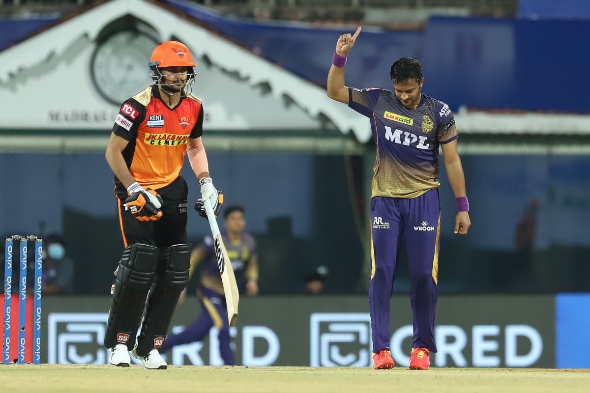 Shakib Al Hasan struck in his first IPL 2021 delivery | ESPNcricinfo.com