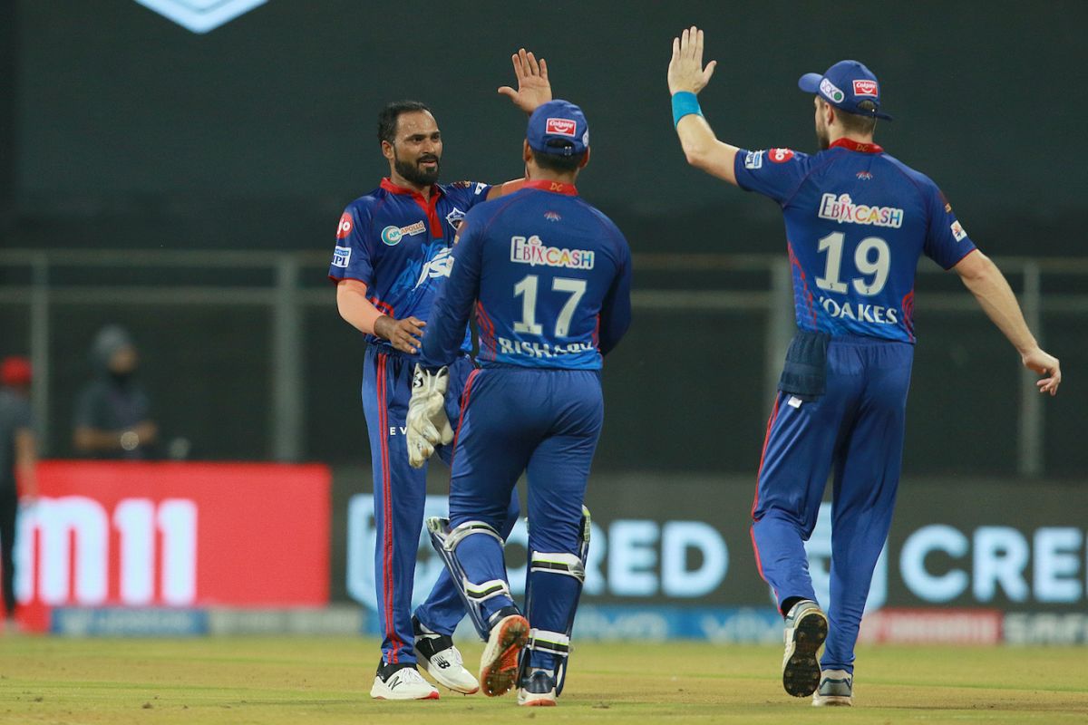 Rishabh Pant had some thinking to do against Punjab Kings' openers ... Rishabh Pant had some thinking to do against Punjab Kings' openers ...
