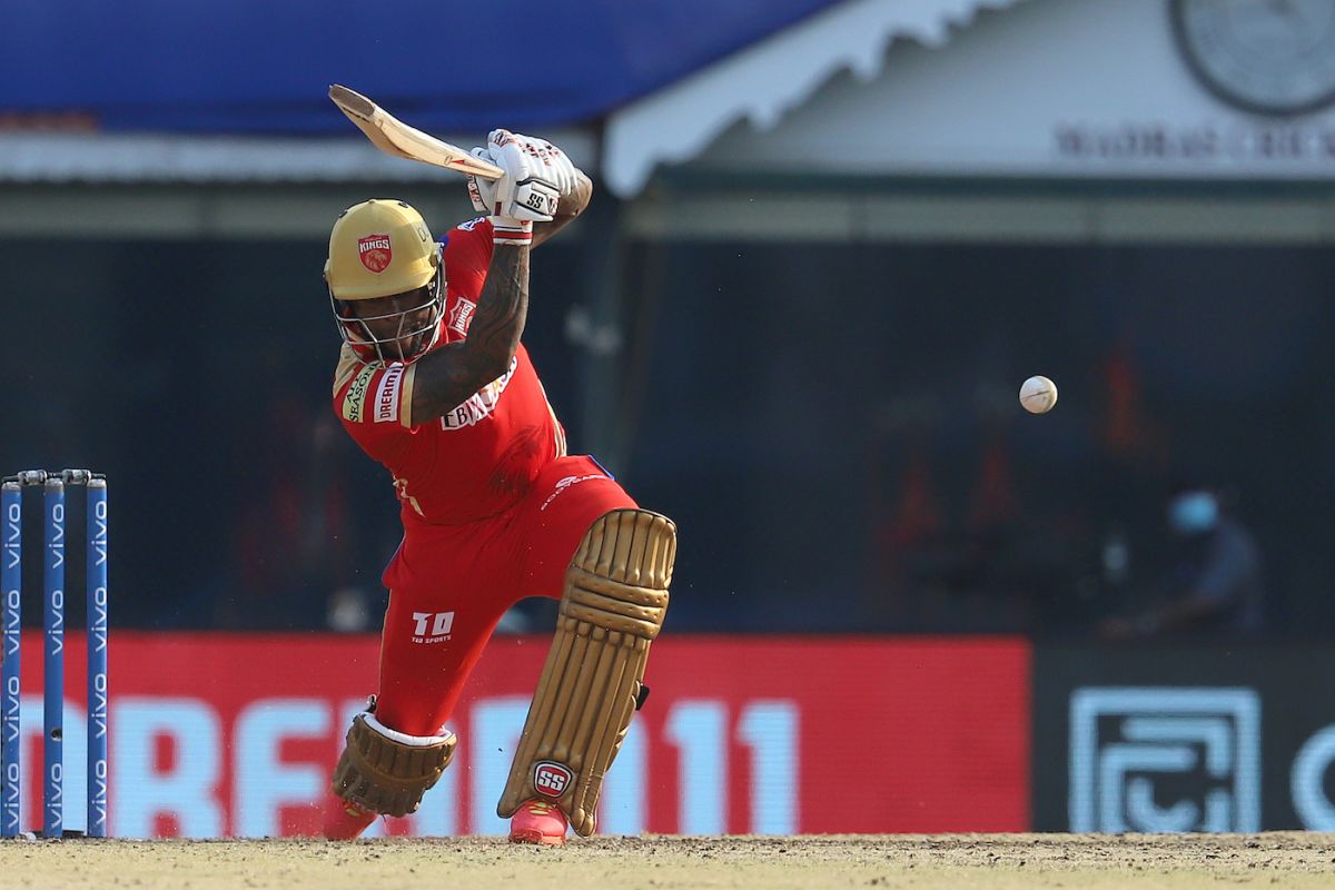 Mayank Agarwal targets the leg side | ESPNcricinfo.com