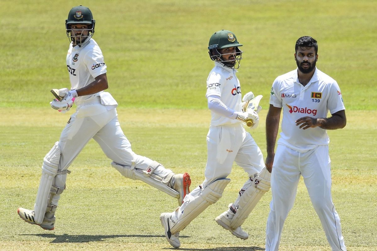 Mominul Haque plays one into the off side | ESPNcricinfo.com
