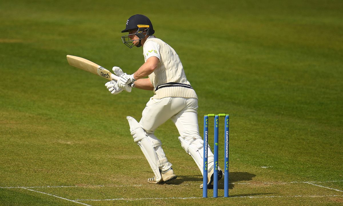 Robbie White made his third half-century in as many matches ...