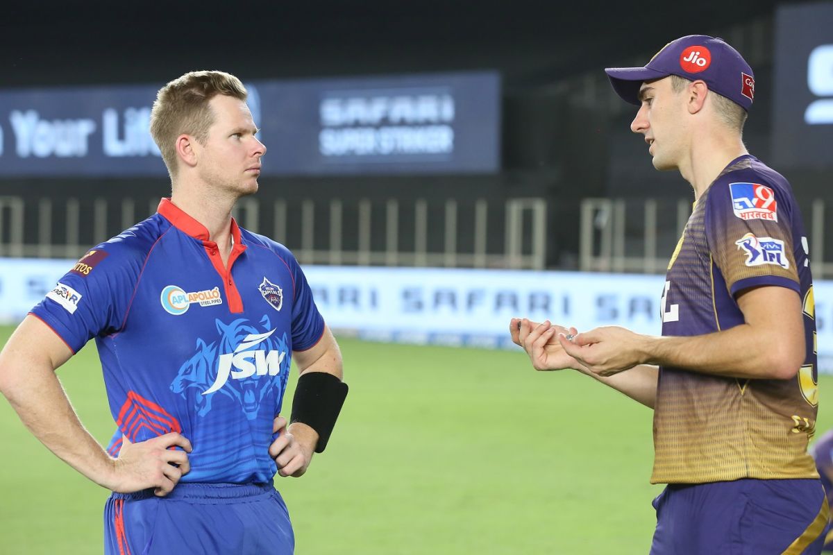 Steven Smith And Pat Cummins Catch Up