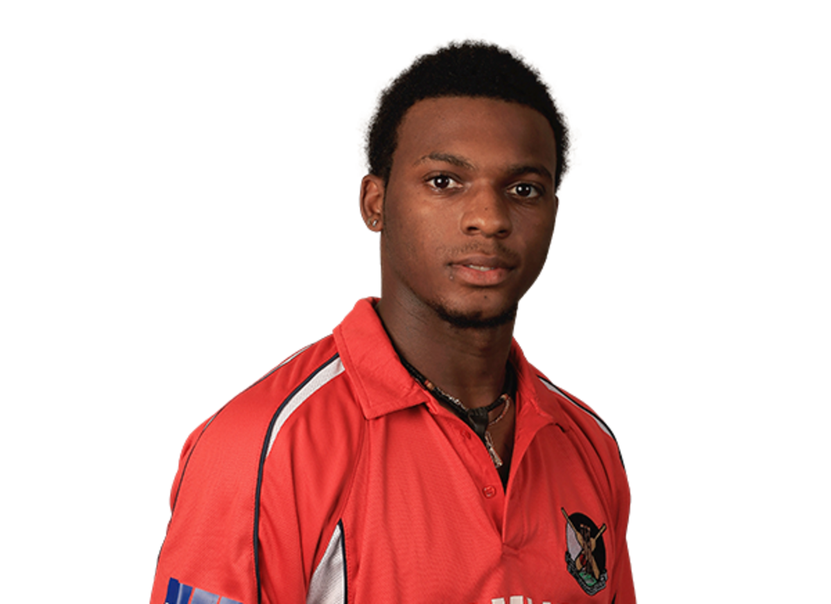 Kamau Sadiki Leverock player page headshot cutout, 2021 | ESPNcricinfo.com