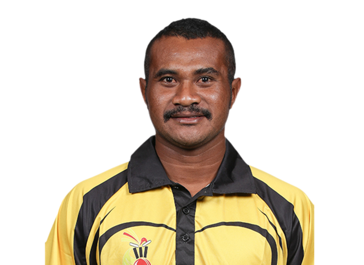 Willie Toua Gavera player page headshot cutout, 2021 | ESPNcricinfo.com