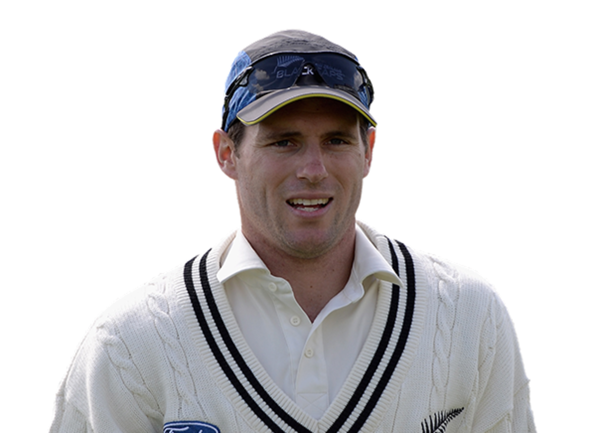 Doug Bracewell player page headshot cutout, 2021 | ESPNcricinfo.com