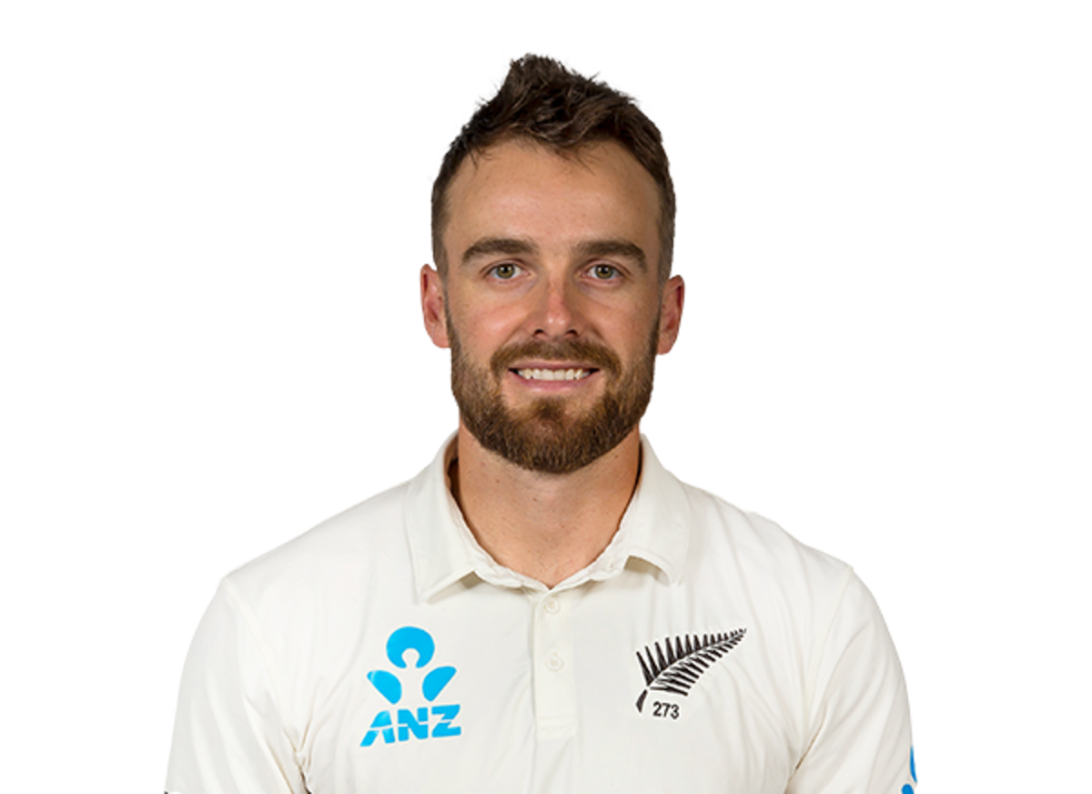 Tom Blundell player page headshot cutout, 2021 | ESPNcricinfo.com