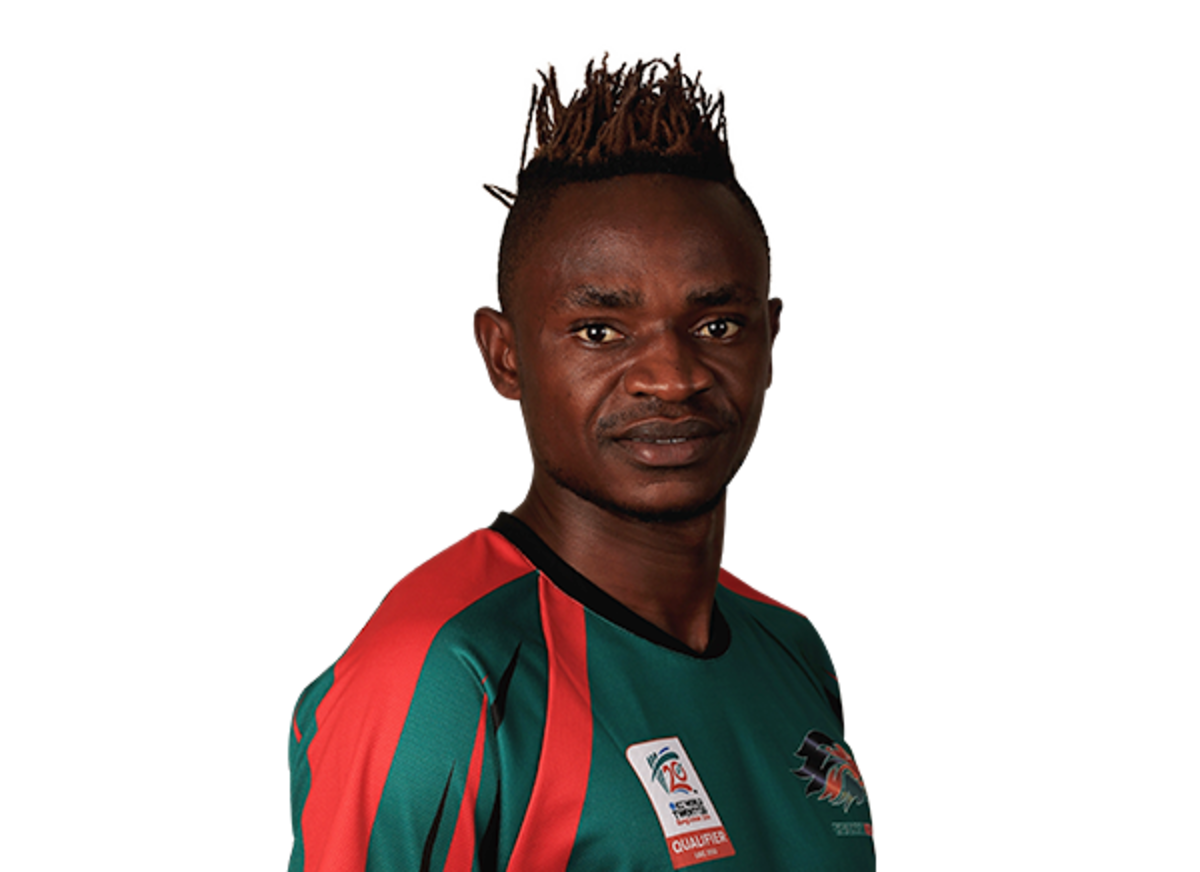 Elijah Otieno player page headshot cutout, 2021 | ESPNcricinfo.com