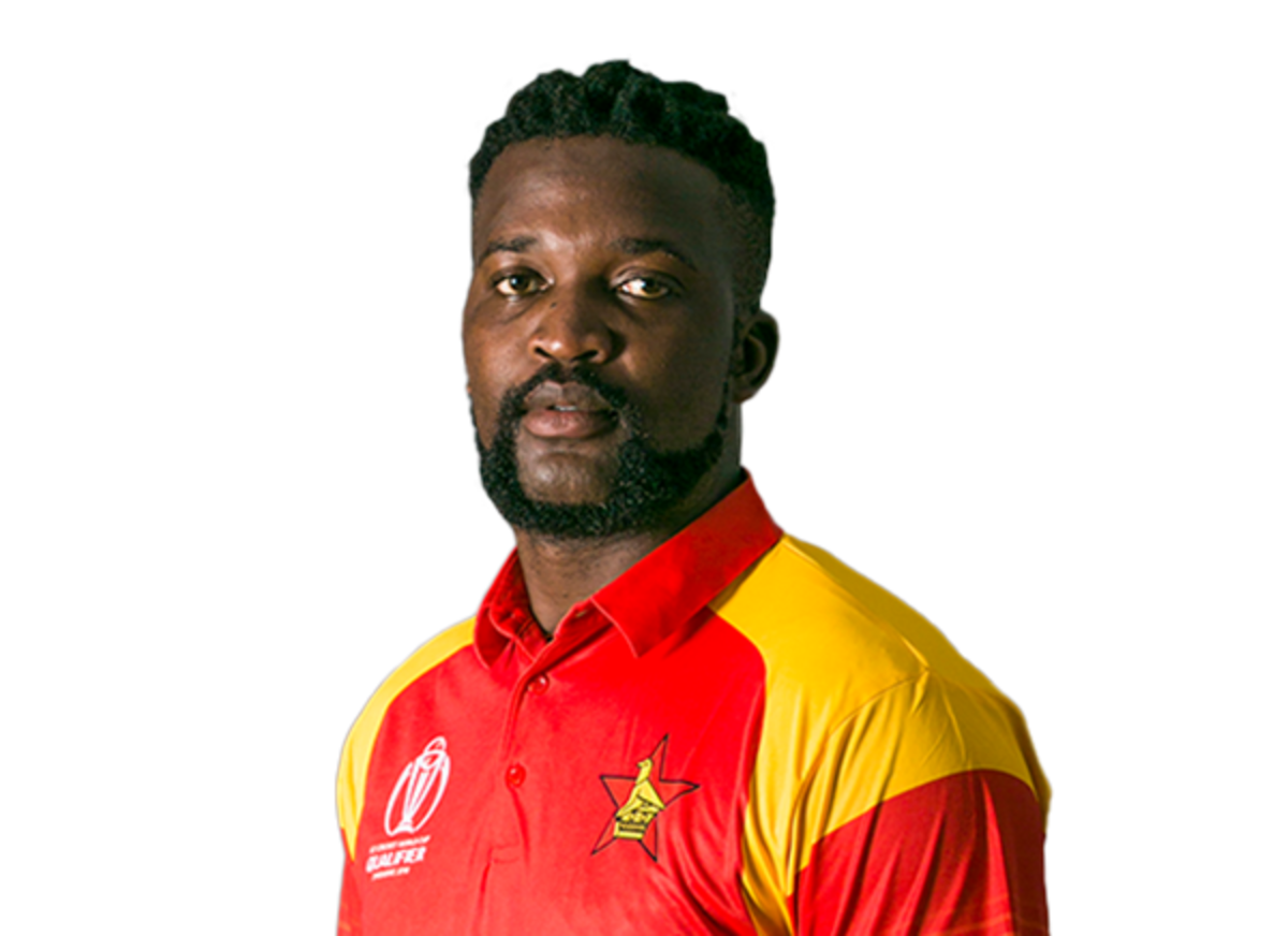 Tendai Chisoro player page headshot cutout, 2021 | ESPNcricinfo.com