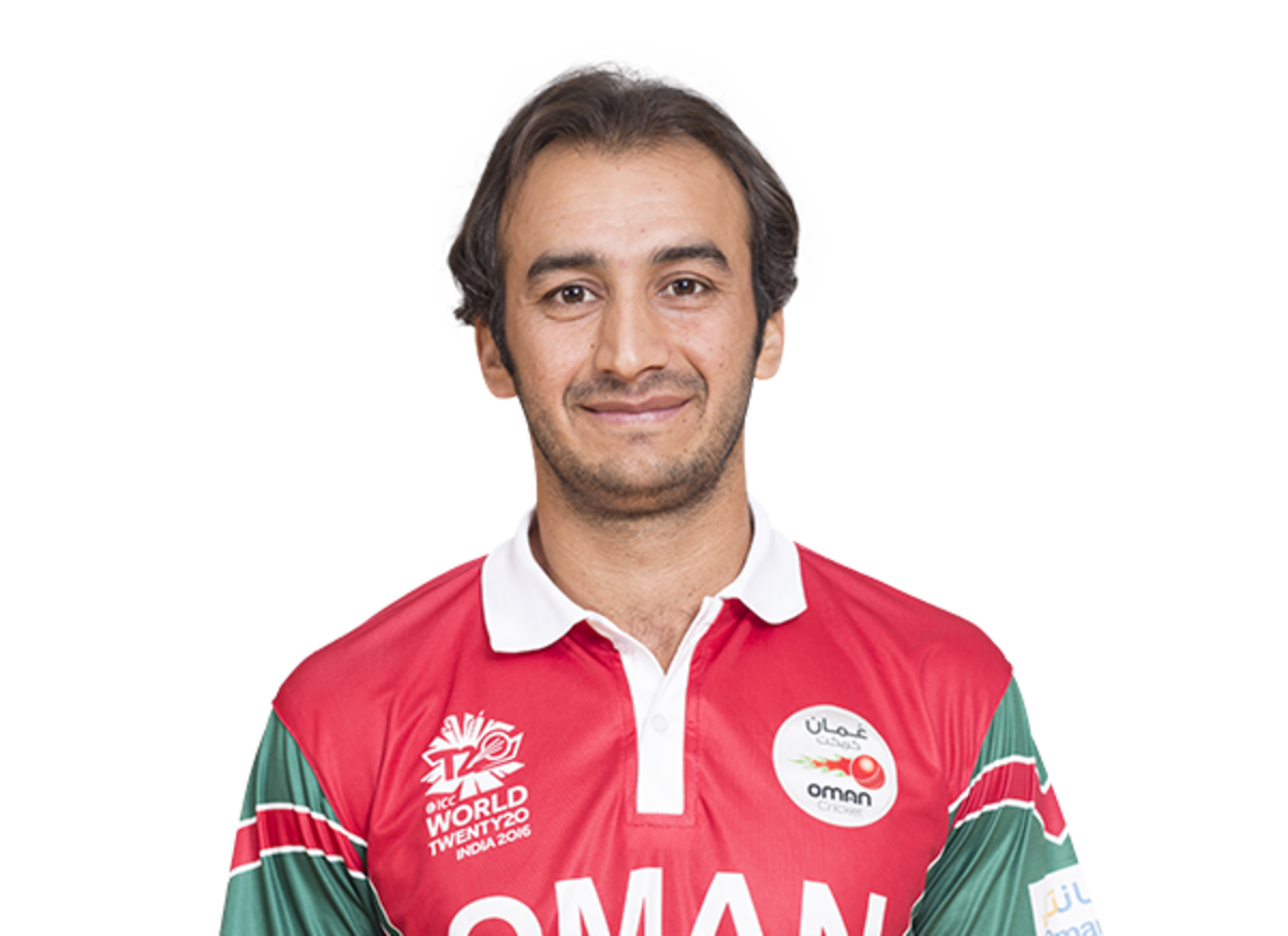 Mehran Khan player page headshot cutout, 2021 | ESPNcricinfo.com