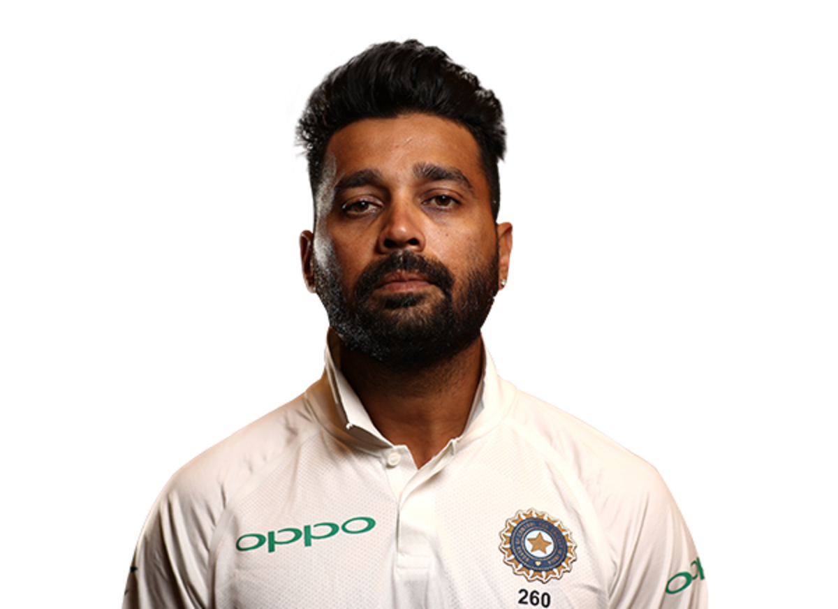 M Vijay player page headshot cutout, 2021 | ESPNcricinfo.com