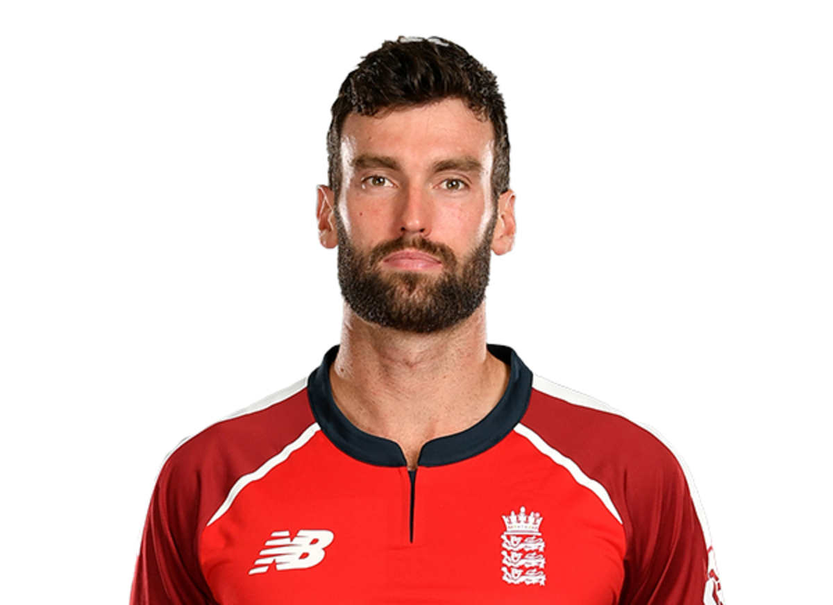 Reece Topley player page headshot cutout, 2021 | ESPNcricinfo.com
