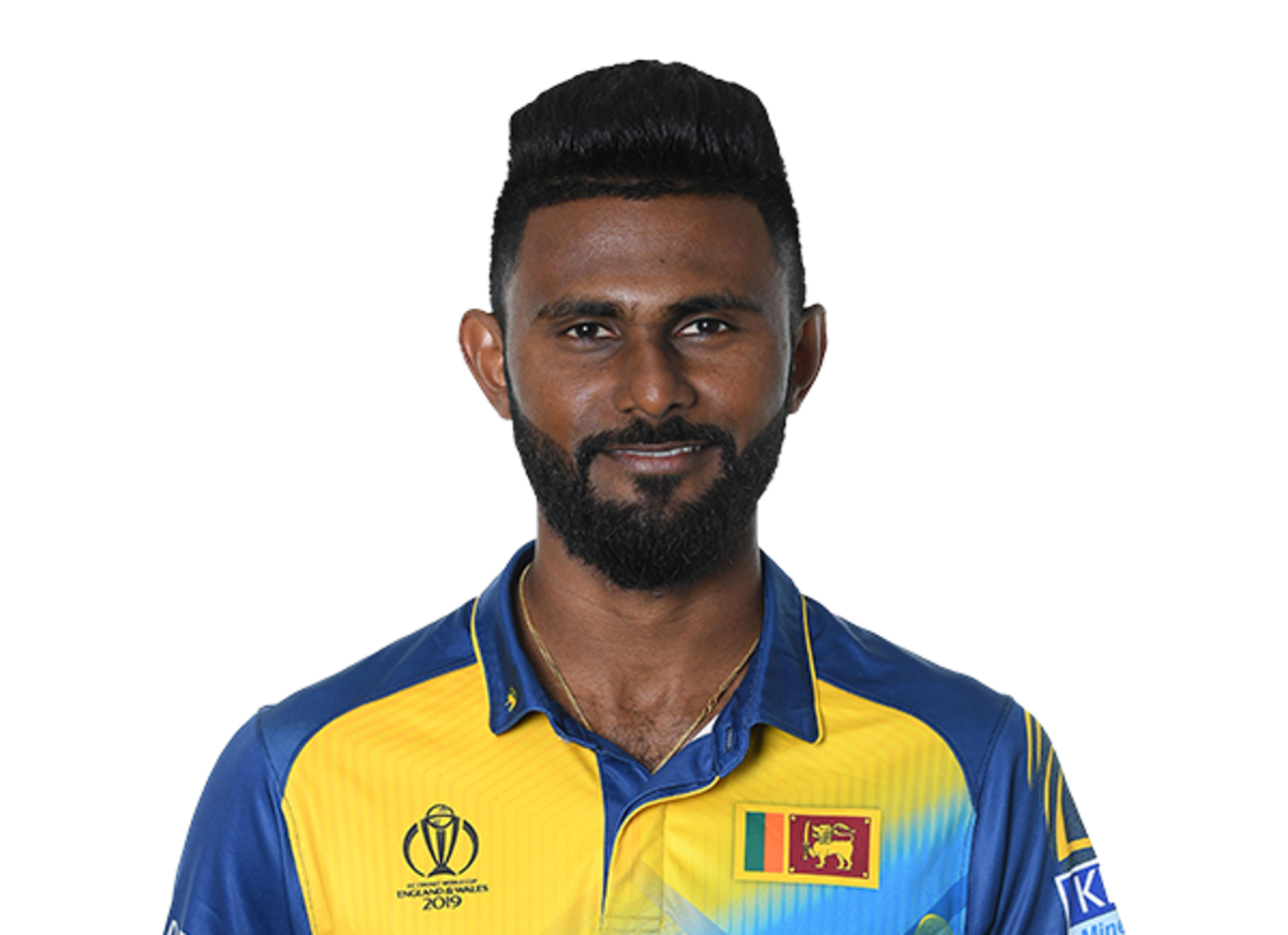 Isuru Udana player page headshot cutout, 2021 | ESPNcricinfo.com