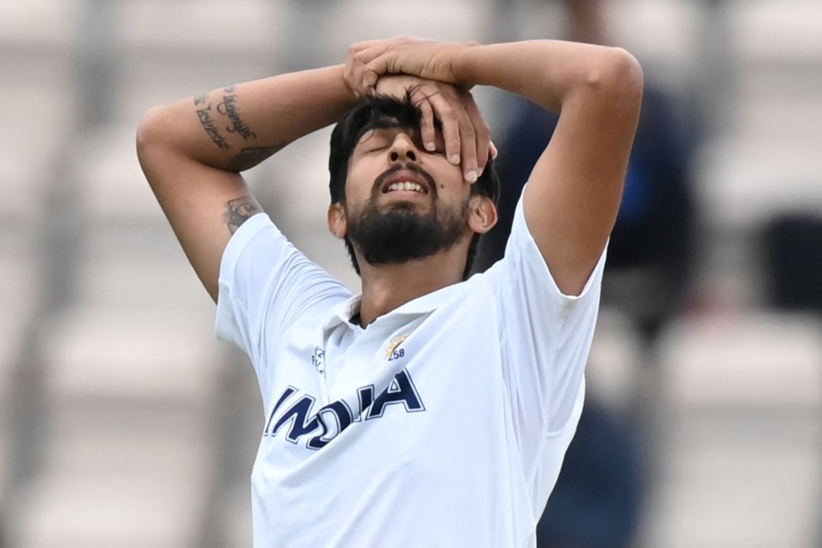Ishant Sharma shows his frustration | ESPNcricinfo.com