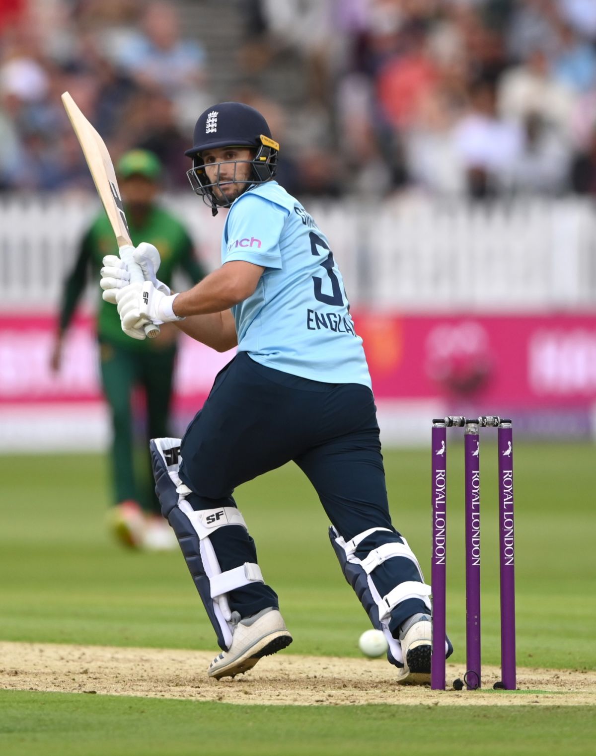 Lewis Gregory in action | ESPNcricinfo.com