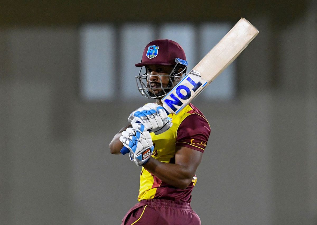 Lendl Simmons helped West Indies start their chase strongly ...