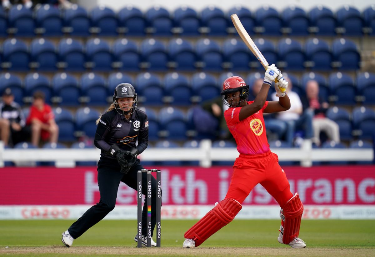 Hayley Matthews plays through the off side | ESPNcricinfo.com