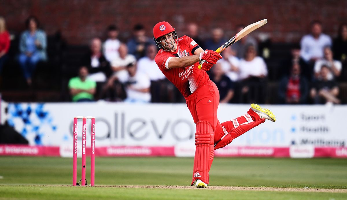 Liam Livingstone plays a shot to the leg side | ESPNcricinfo.com